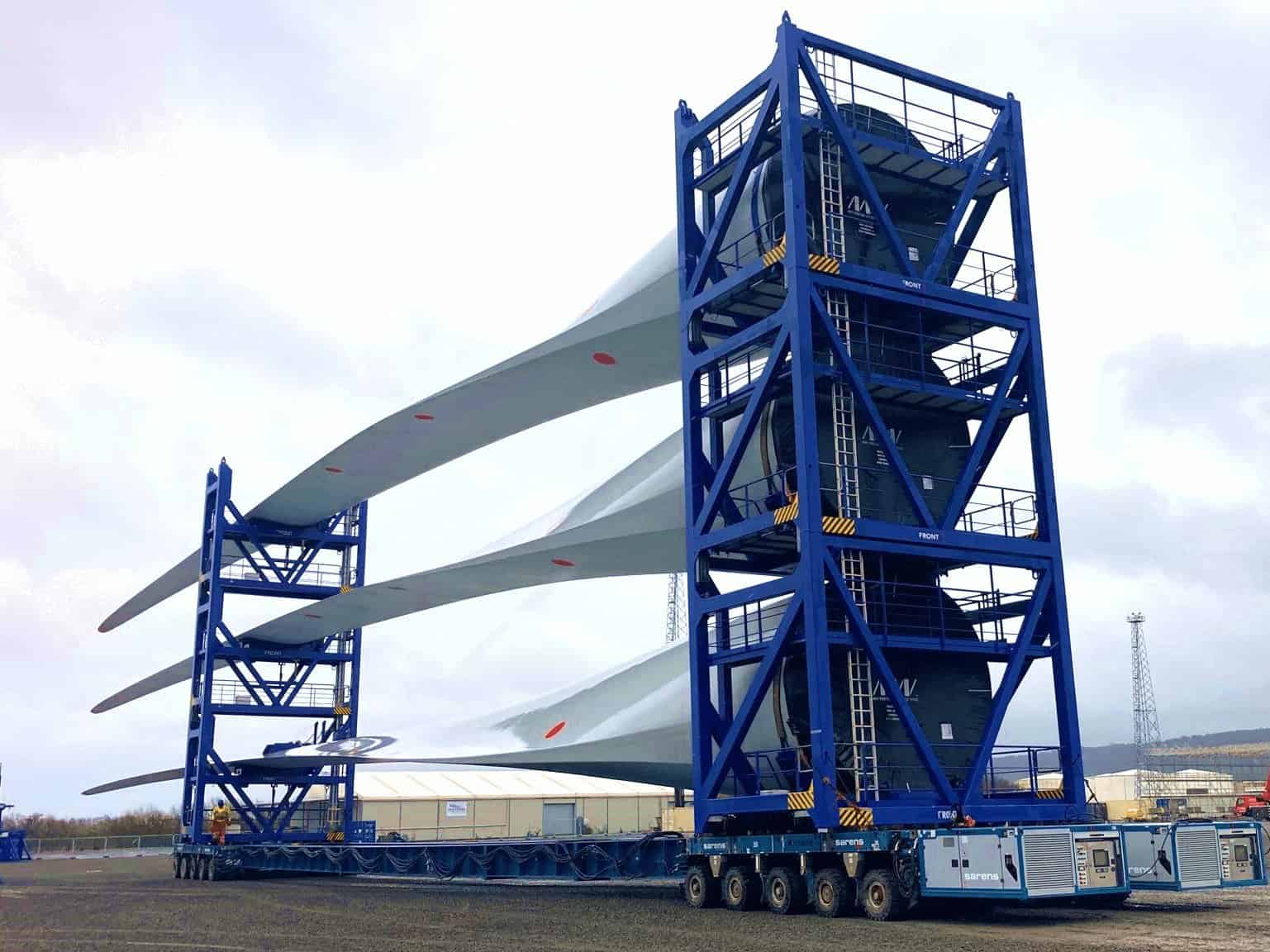 Offshore Wind Assembly, Heavy Lifting & Transportation | Sarens PSG